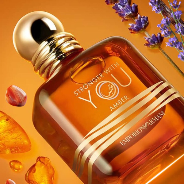 Emporio Armani Stronger With You Amber EDP 100ml - perfumeuk.co.uk