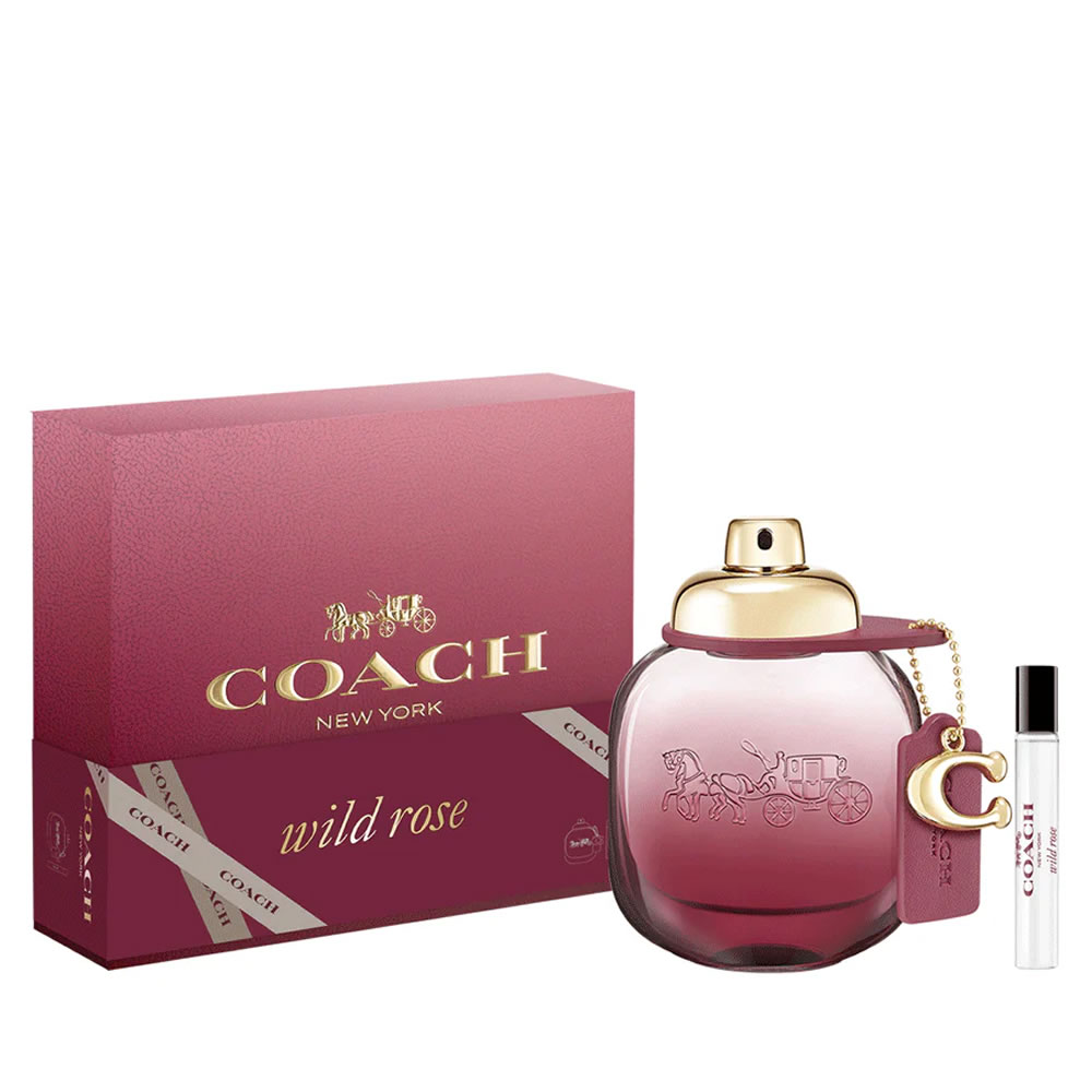 Coach Wild Rose For Women EDP 50ml Gift Set - perfumeuk.co.uk