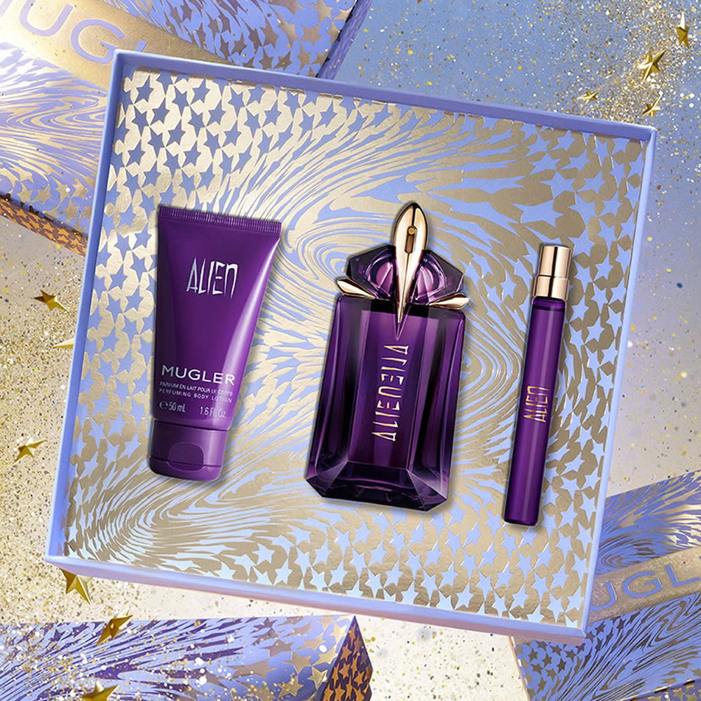 Thierry Mugler Alien EDP Refillable 60ml Gift Set - perfumeuk.co.uk