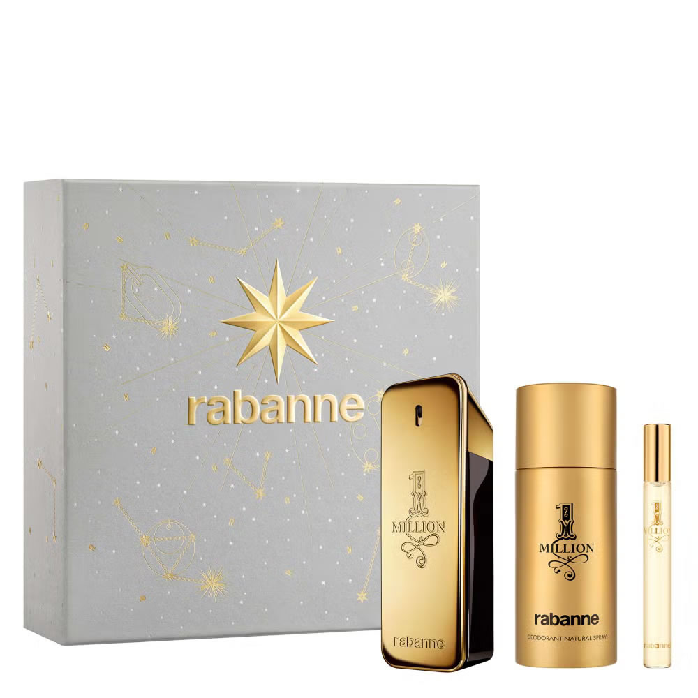 Paco Rabanne 1 Million EDT 100ml Gift Set - perfumeuk.co.uk