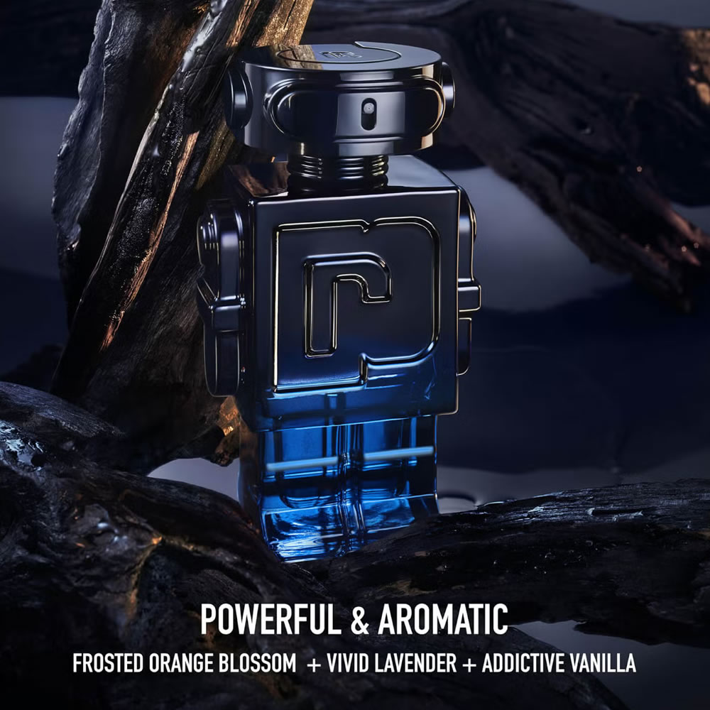 Paco Rabanne Phantom For Men Intense Refillable EDP 150ml - perfumeuk.co.uk