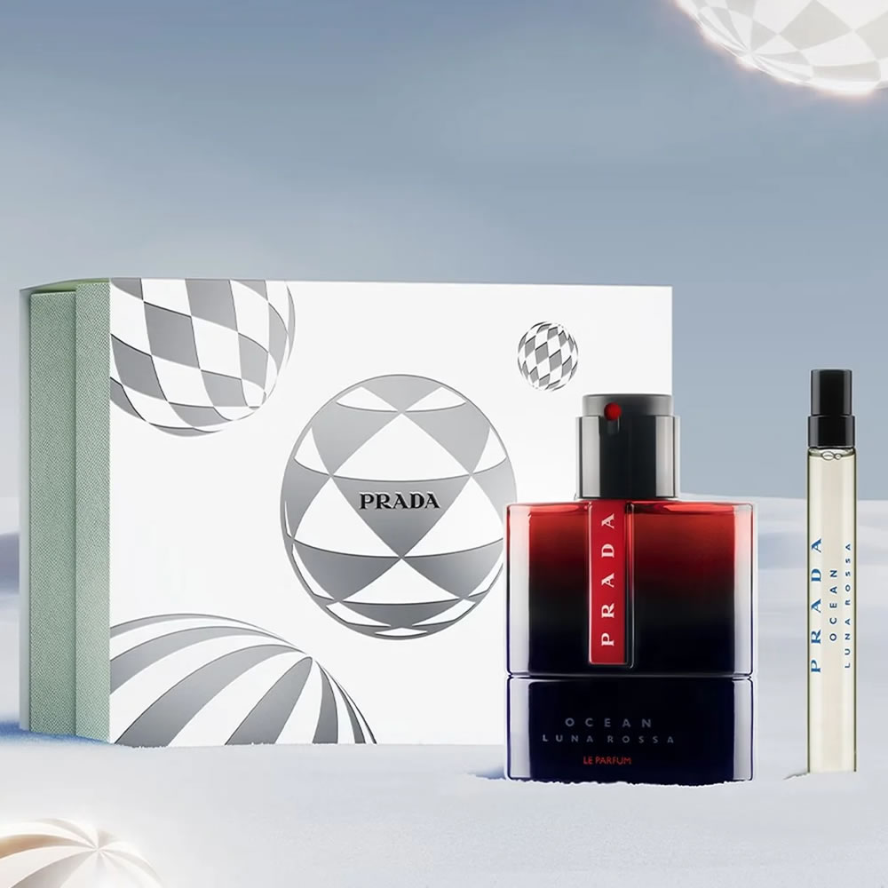 Prada Luna Rossa Ocean for Men Le Parfum 100ml Gift Set - perfumeuk.co.uk