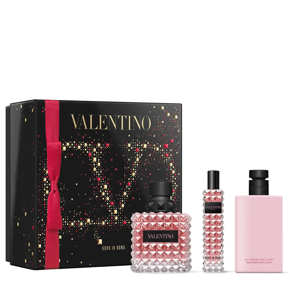Valentino Donna Born in Roma EDP 100ml Gift Set - perfumeuk.co.uk